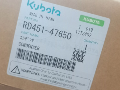 RD451-47650 CONDENSER