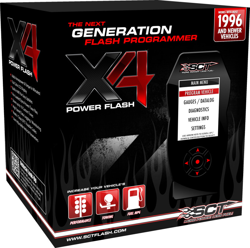 SCT X4 Power Flash Programmer - Unleashed Tuning