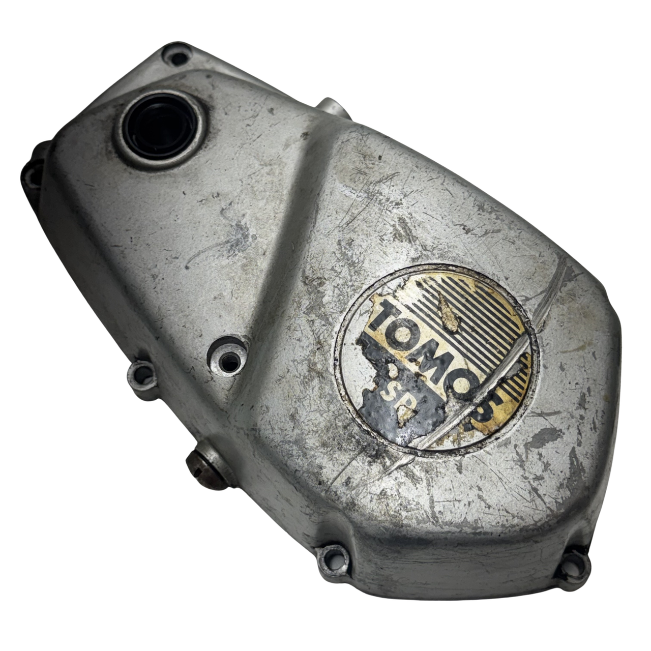 Tomos A3 Silver Clutch Cover - DENNY CYCLES LLC