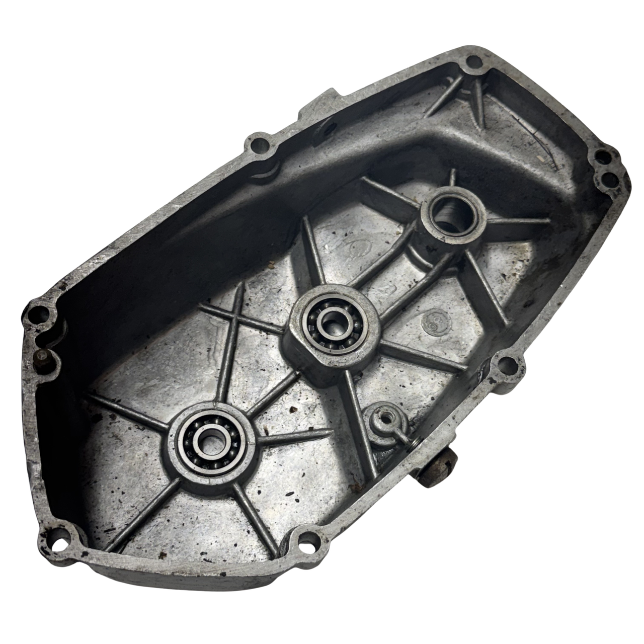 Tomos A3 Silver Clutch Cover - DENNY CYCLES LLC