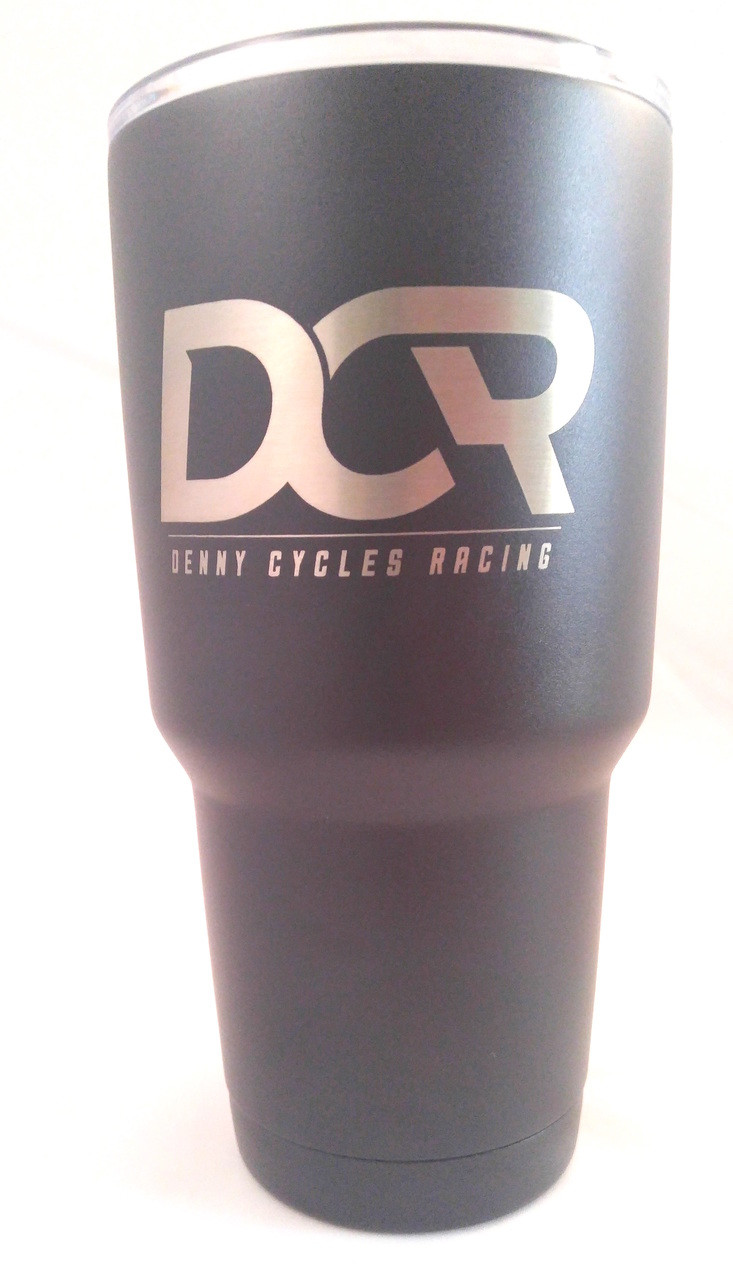 Black 30oz DENNY CYCLES Tumbler - DENNY CYCLES LLC