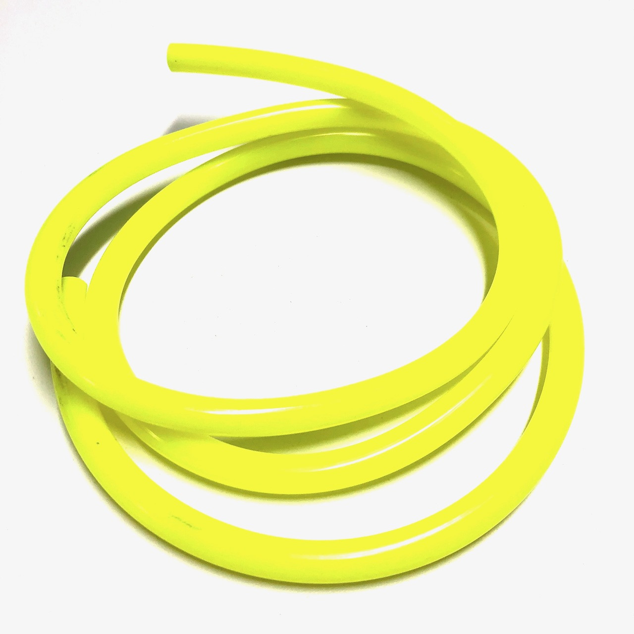 1 Meter Neon Yellow Fuel Line 3/16" (5mm) - DENNY CYCLES LLC