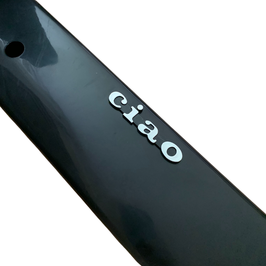Side Cover Panels for Vespa Ciao Mopeds - Black - DENNY CYCLES LLC