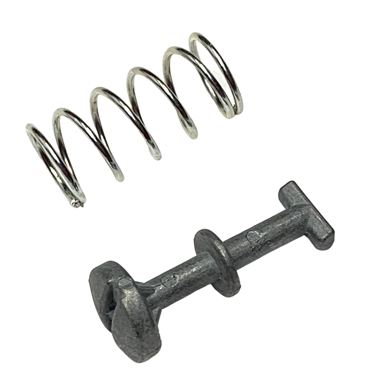 Side Cover Bolt w/ Spring for Vespa Ciao Mopeds - 37.5mm - DENNY CYCLES LLC