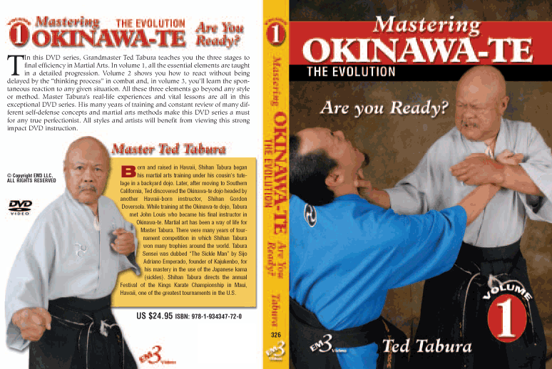 MASTERING OKINAWA-TE By Ted Tabura Vol.1 Are you Ready? - Warrener ...