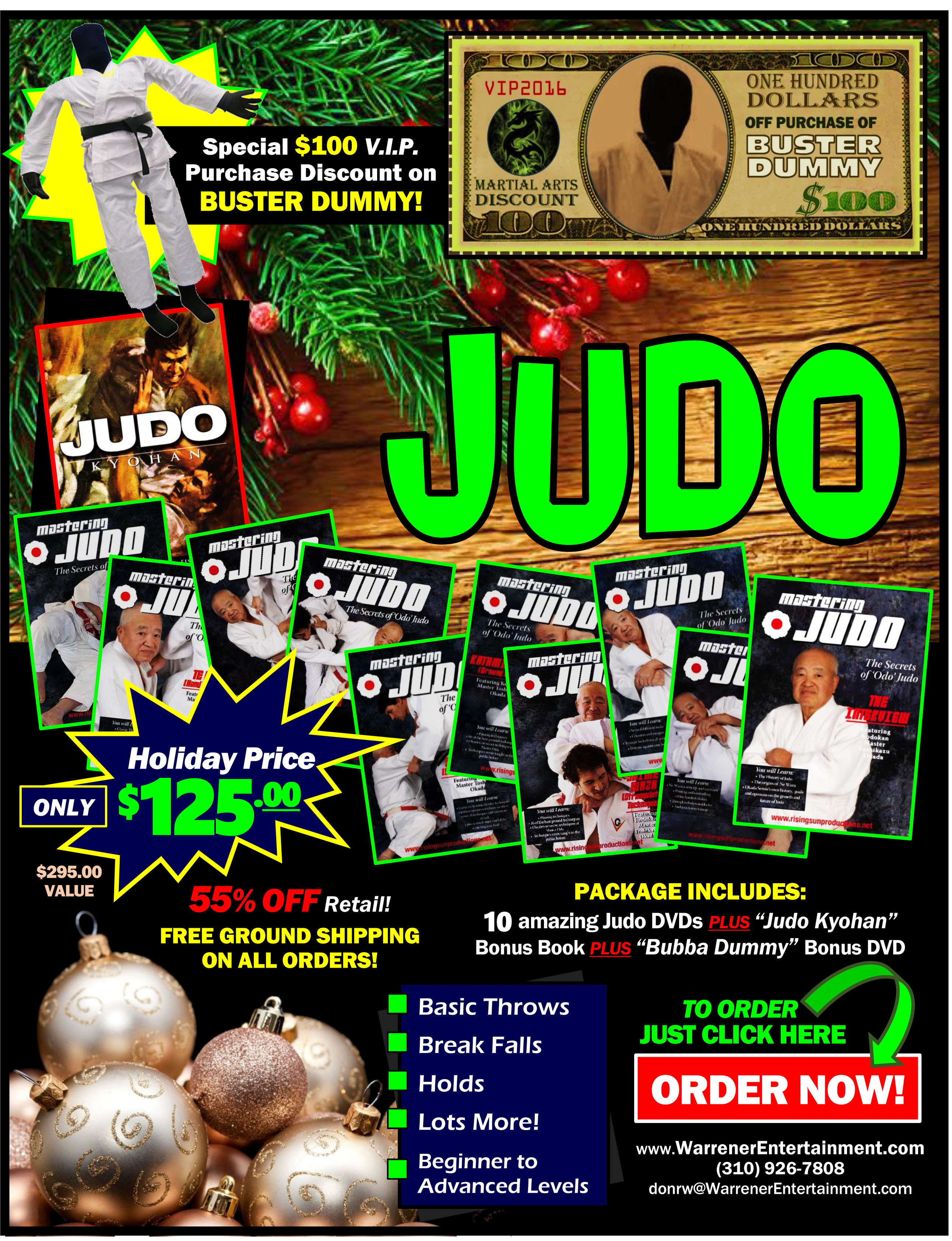 Judo Box Set Special - Warrener Entertainment