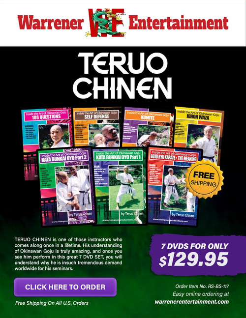 Okinawan Goju Master Chinen Box Set ( 7 DVDs ) - Warrener Entertainment