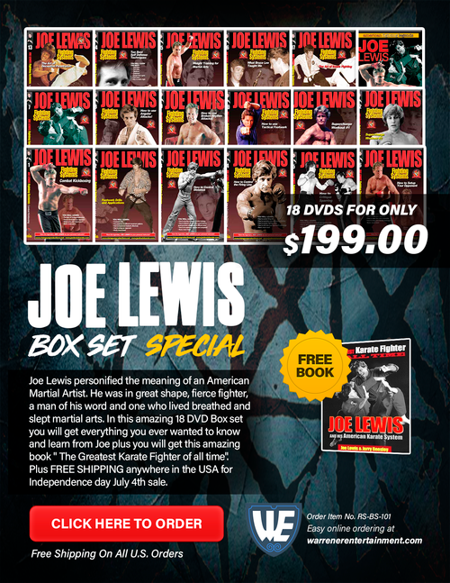 Joe Lewis Box Special Box Set ( 18 DVDs + Free Book ) - Warrener ...