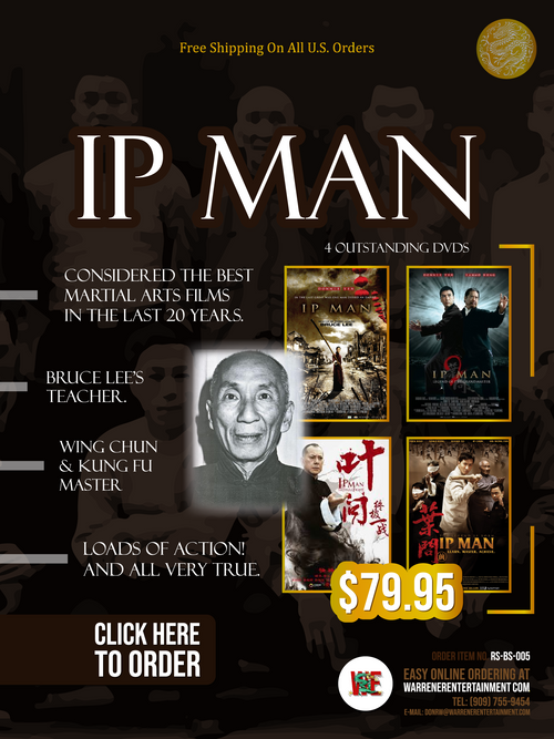 Ip Man Box Set ( 4 DVDs ) - Warrener Entertainment