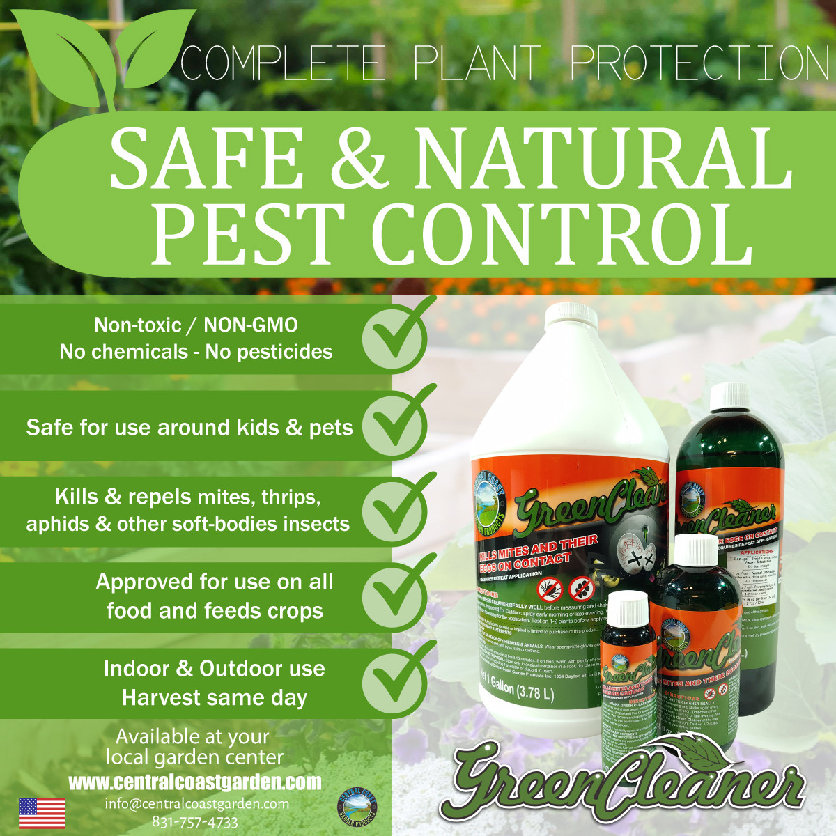 Green Cleaner spider mite control