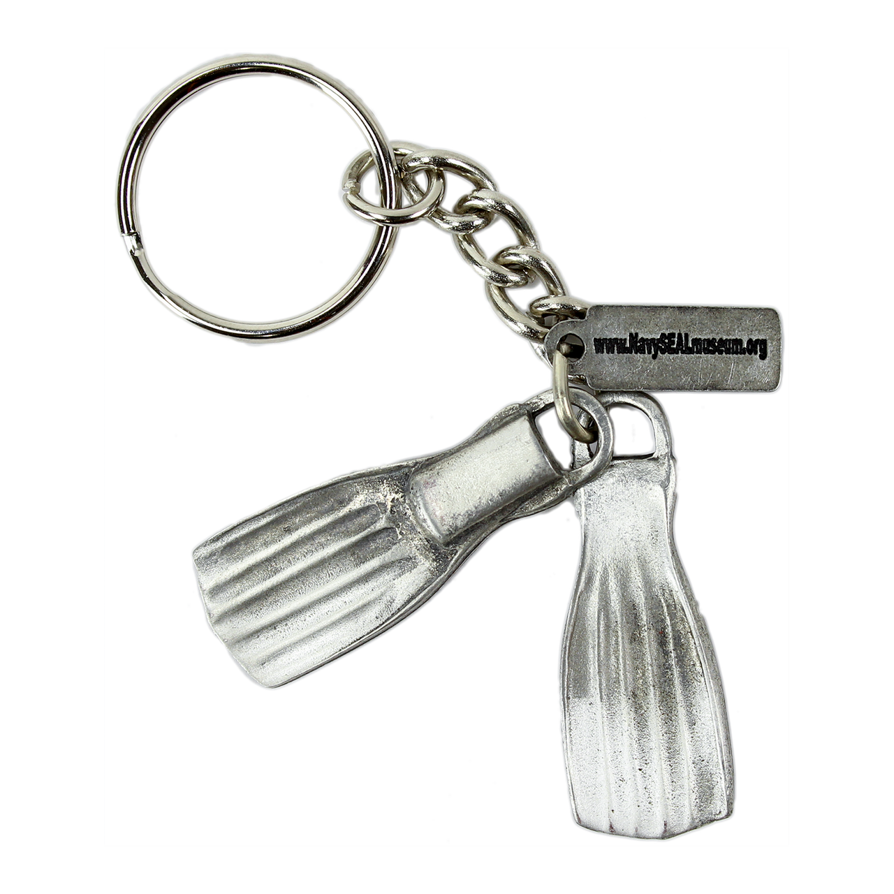 Diver Fins Keychain - Navy SEAL Museum SHIP Store