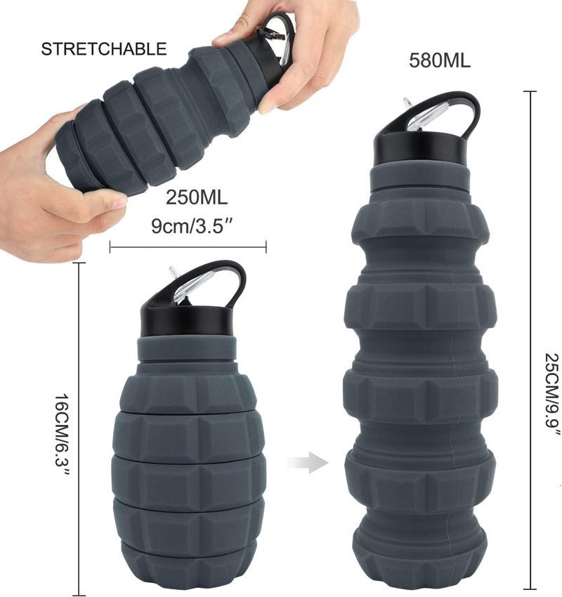 Collapsible Grenade Bottle - Navy SEAL Museum SHIP Store