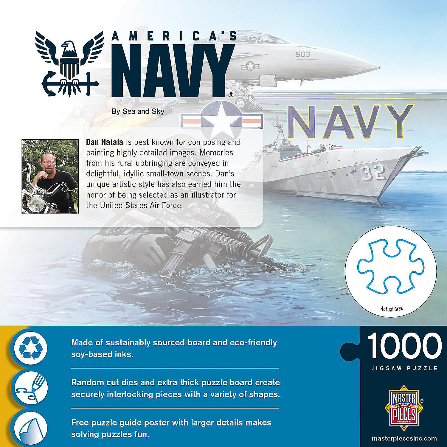 America's Navy Puzzle - Navy SEAL Museum SHIP Store