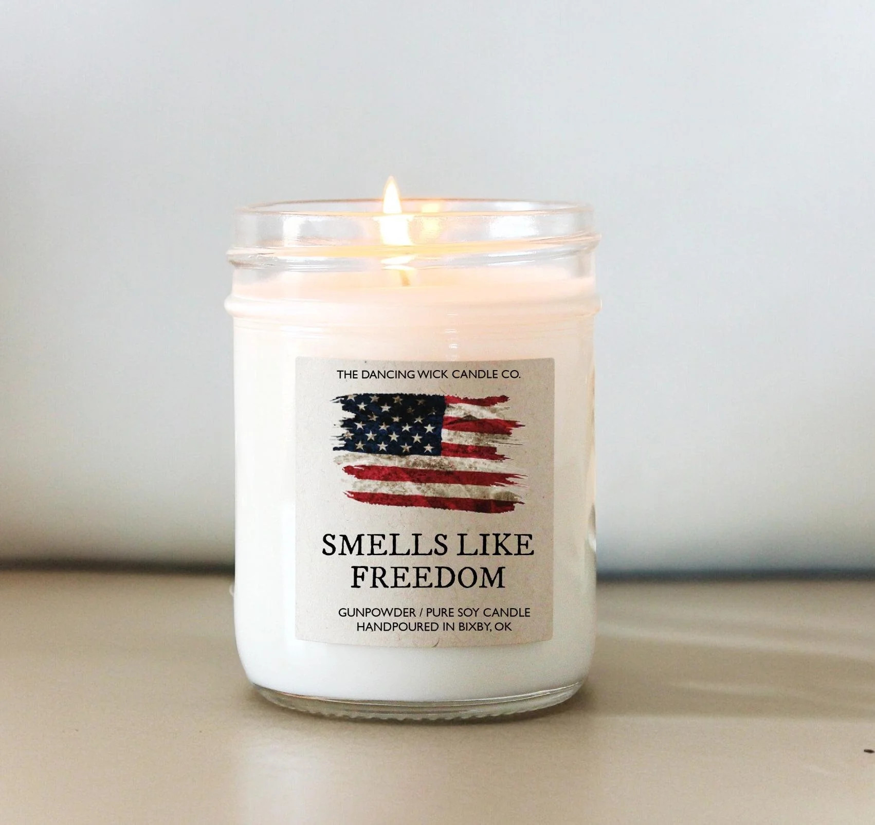 Smells Like Freedom Candle - Navy SEAL Museum SHIP Store