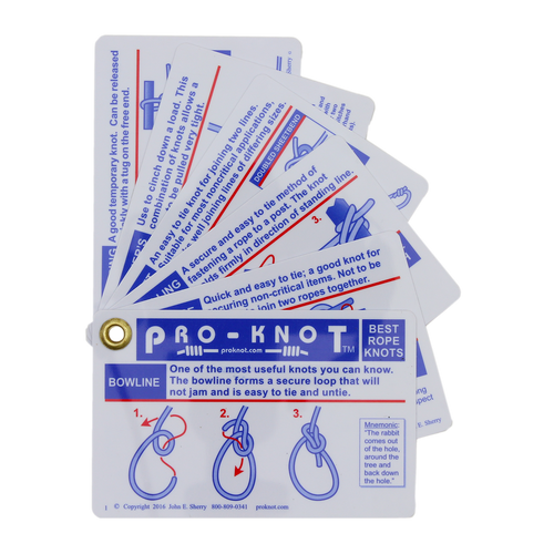 Pro-Knot Outdoor Knot Guide - Navy SEAL Museum SHIP Store
