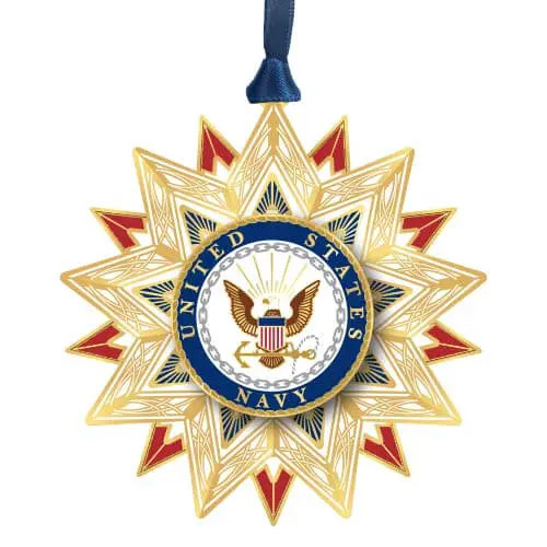Ornament Navy Star - Navy SEAL Museum SHIP Store
