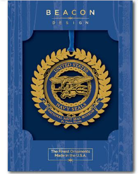 Museum Trident Custom Ornament - Navy SEAL Museum SHIP Store