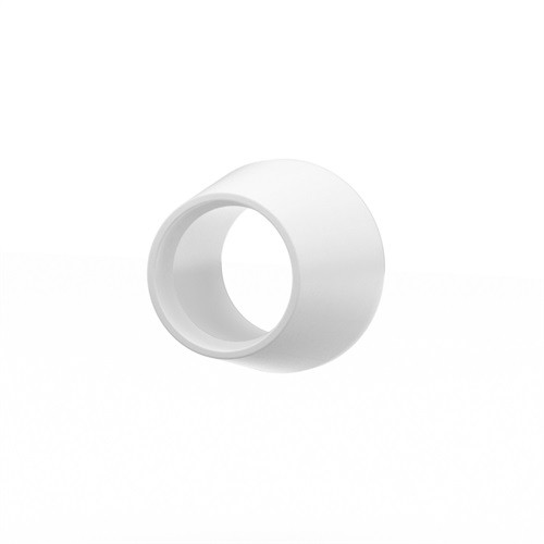 P-340 - Flangeless Ferrule 1/8in Tefzel Natural - Chrom Tech, Inc.