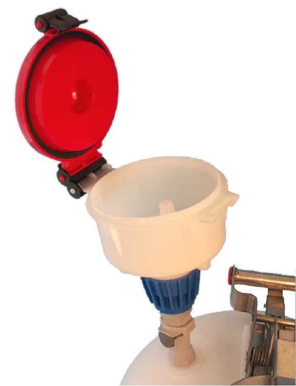 SF-003 - SAFETY WASTE FUNNEL, 4" dia for Justrite - Chrom Tech, Inc.