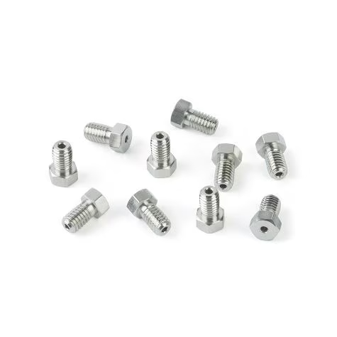 ZN1-10 - SS Nut, 1/16", 10/pk - Chrom Tech, Inc.