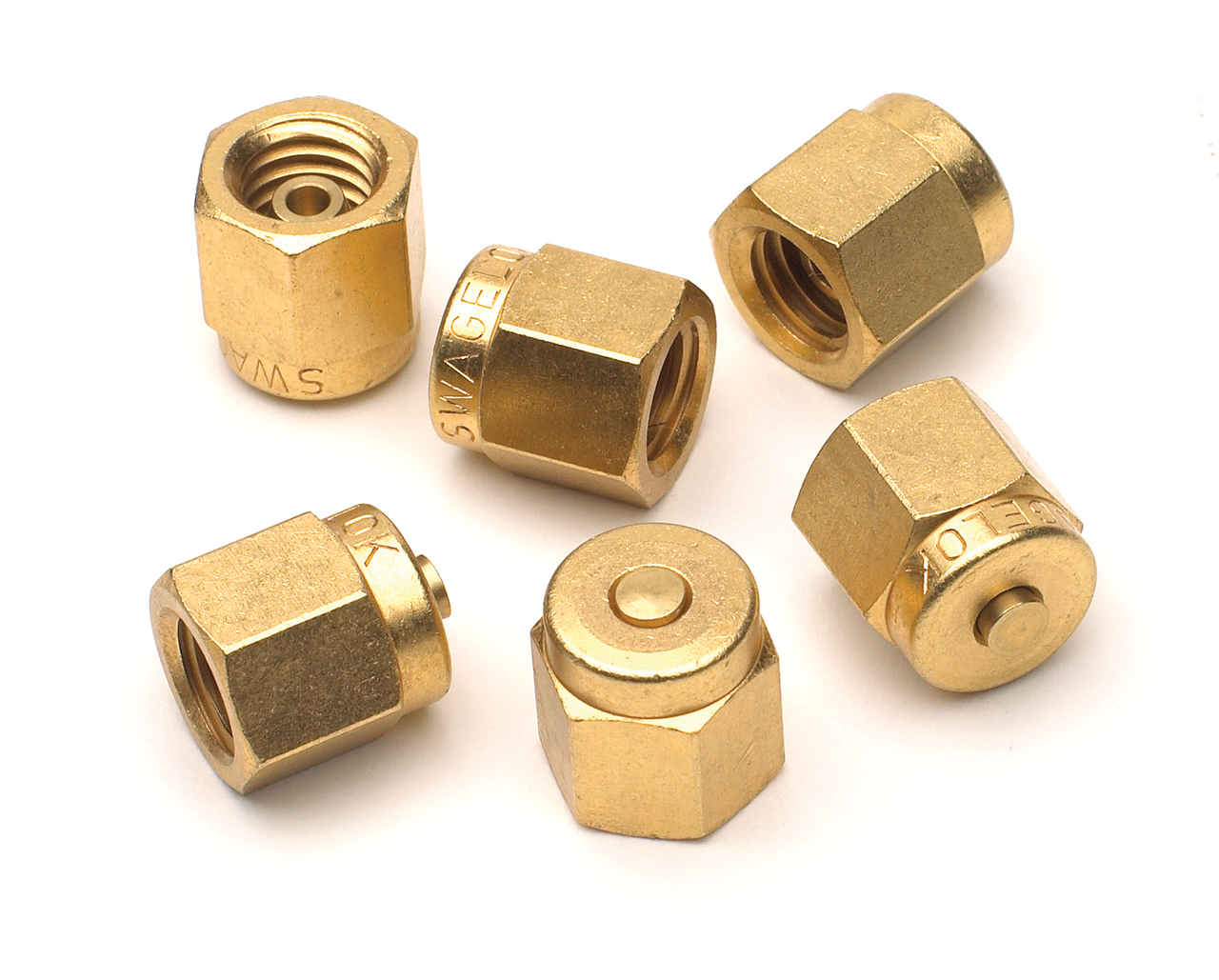 5180-4124 - Plug, 1/8" Brass 6/PK - Chrom Tech, Inc.