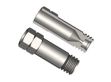 05921-21170 - Column nut for Two-Hole Ferrules 1/16in. - Chrom Tech, Inc.
