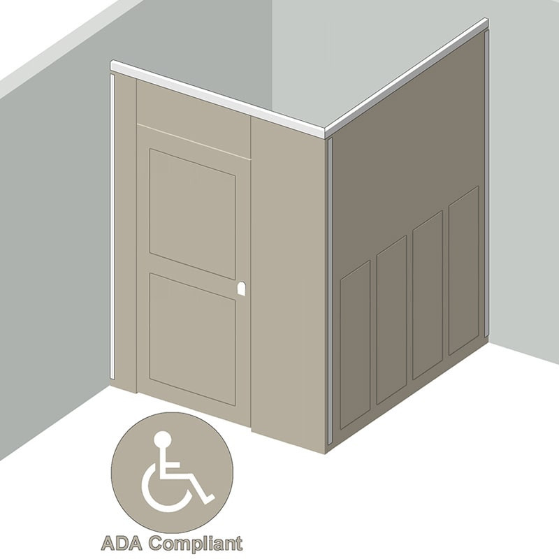 Scranton Products | Solid Plastic Bathroom Partitions and Lockers