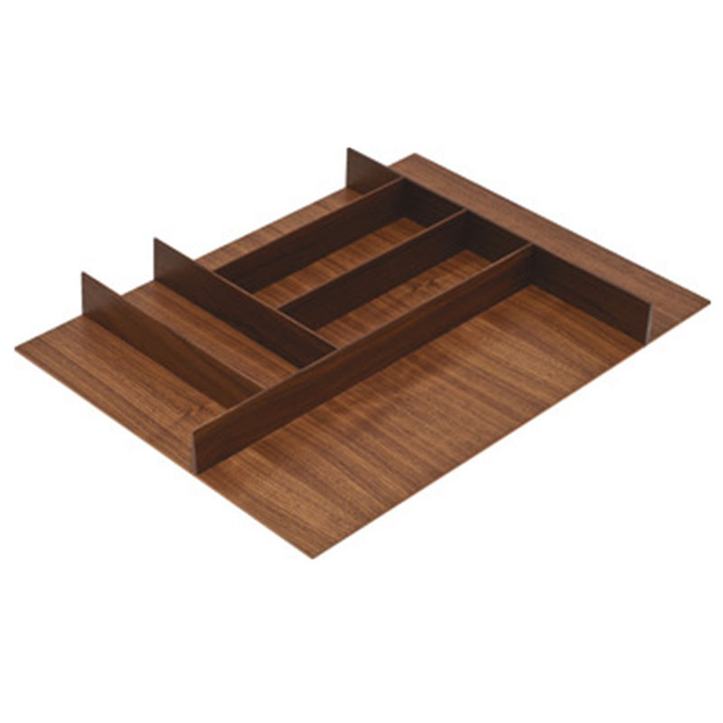 Hafele Fineline Small Wood Cutlery Organizer Drawer Insert 556.87.601