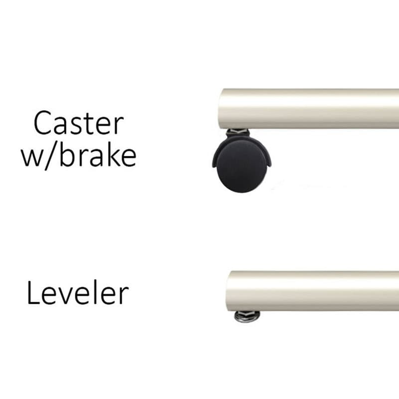 4-Post Metal X-Base Table Pedestal