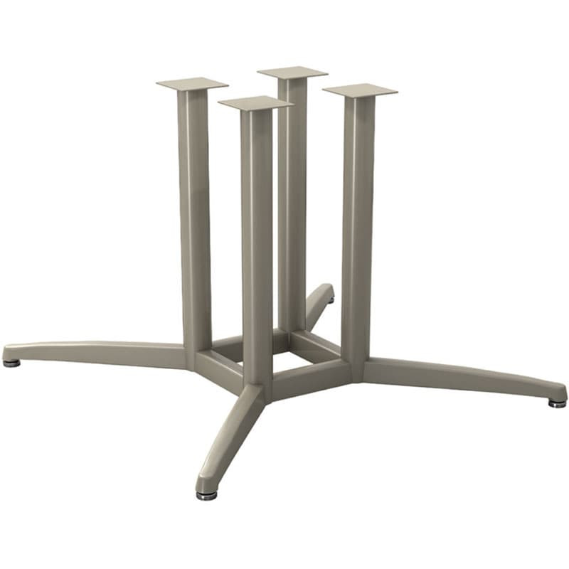 4-Post Durable Cast X-Base Table Pedestal