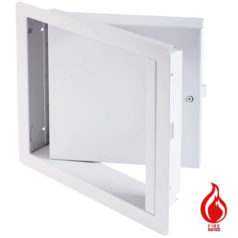 Fire Rated Insulated Access Door for Ceilings - 1" Flange - Cendrex