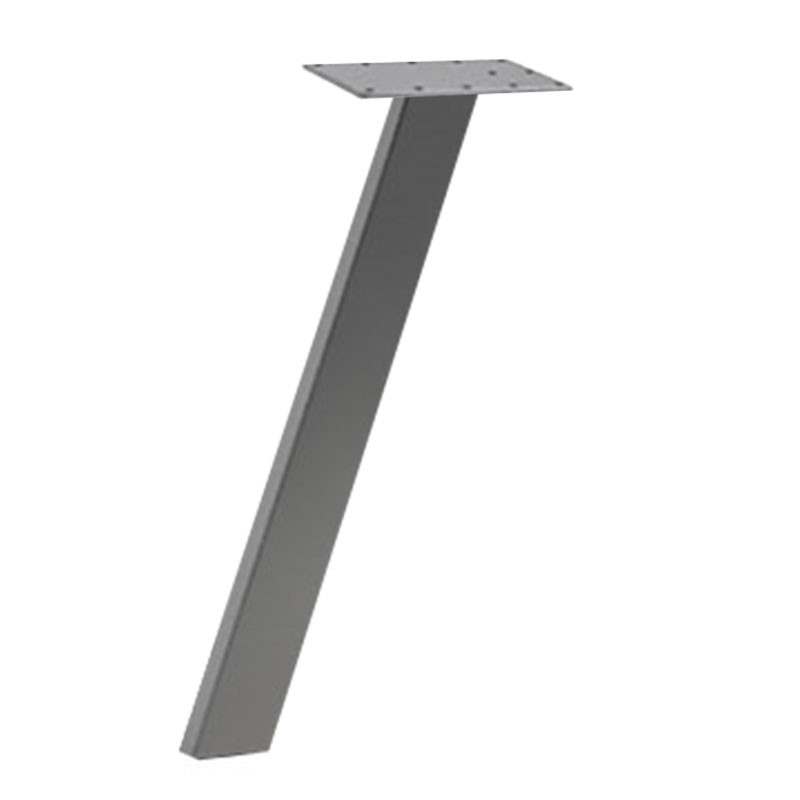 Rectangular Angled Table Leg 1536 - Table Height