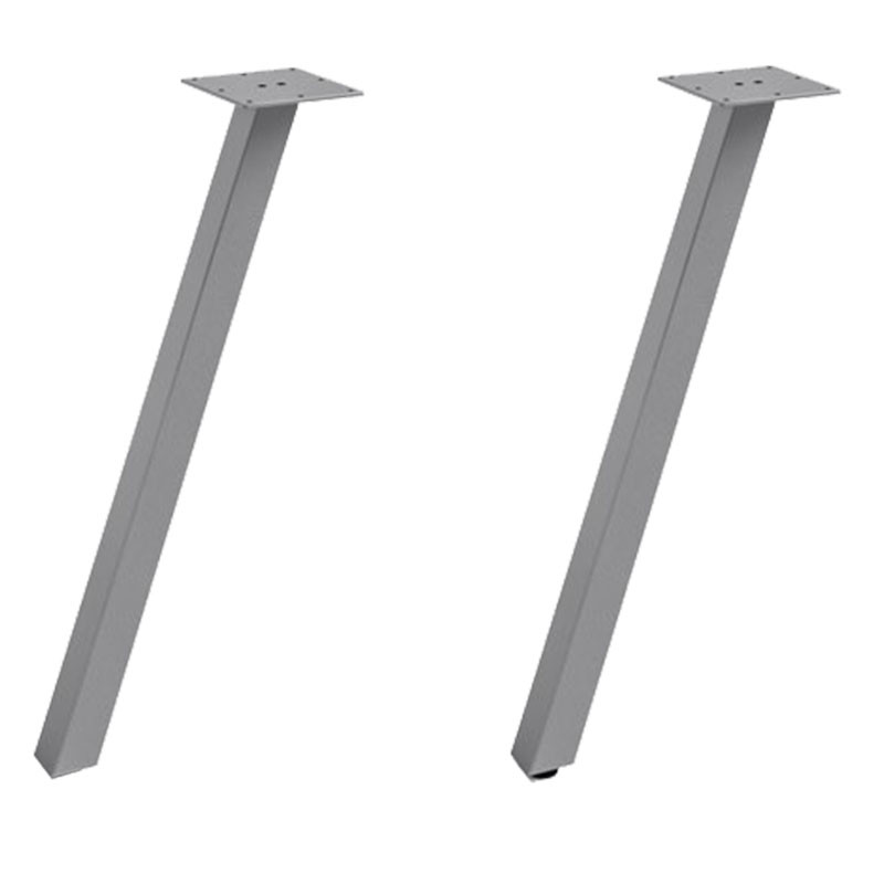Rectangular Angled Table Leg 1536 - Table Height