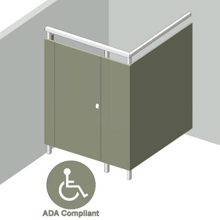 Scranton Products | Solid Plastic Bathroom Partitions and Lockers