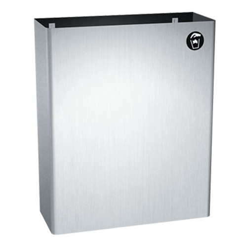 ASI Surface Mounted 17 Gal. Waste Receptacle 0825 - Traditional Collection