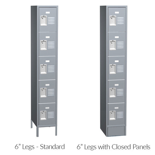 ASI Metal Lockers - Traditional Collection - Five Tier
