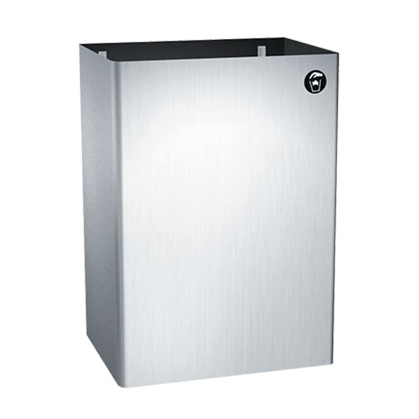 ASI Surface Mounted Corner Waste Receptacle 0829 - Traditional Collection