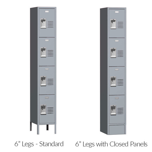 ASI Metal Lockers - Traditional Collection - Four Tier
