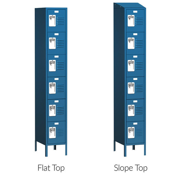 ASI Metal Lockers - Traditional Collection - Six Tier