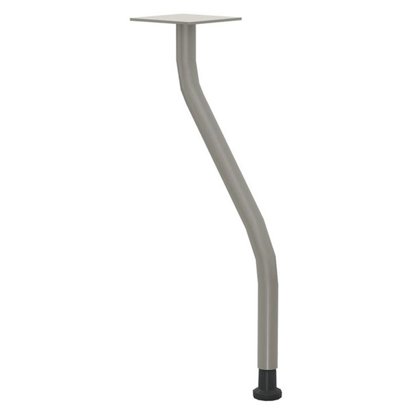 Round Single Bend Table Leg 2340 - Table Height