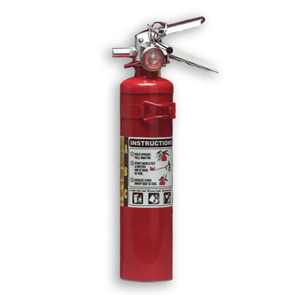 Dry Chemical 2-1/2lbs Fire Extinguisher - Class BC - Buckeye