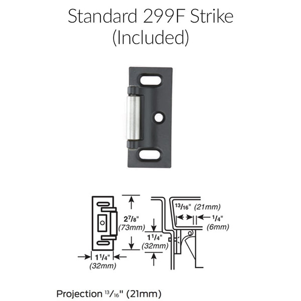 Falcon 24 Series Rim Exit Device - Fire Rated
