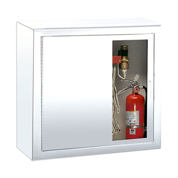 Surface Mount Stainless Steel Fire Extinguisher Cabinet Cosmopolitan JL ...