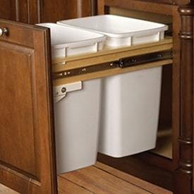 Waste Bins & Recycling Centers | Simple Cabinet Storage