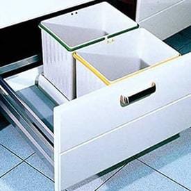 Waste Bins & Recycling Centers | Simple Cabinet Storage