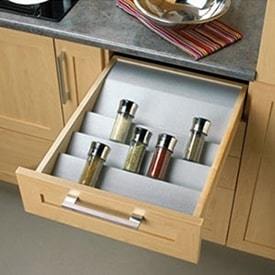 Cabinet Drawer Organization | Dividers, Trays, Inserts