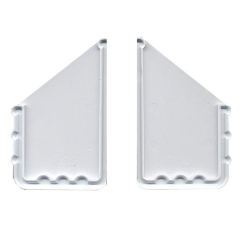 Richelieu Plastic Rev-A-Shelf Tip-Out Drawer Tray End Caps 9730