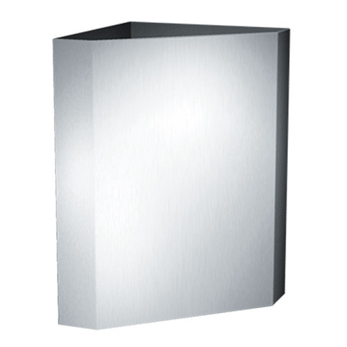 ASI Surface Mounted Corner Waste Receptacle 0829 - Traditional Collection