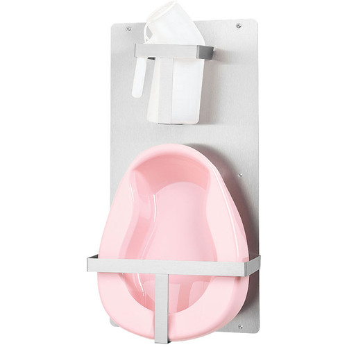 Bradley Surface Mounted Bedpan and Urinal Bottle Rack 9905