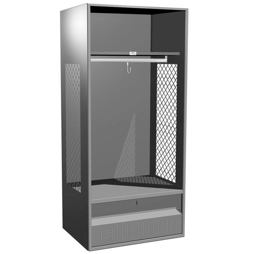 ASI Metal Athletic Locker with Trunk - Pro Collection